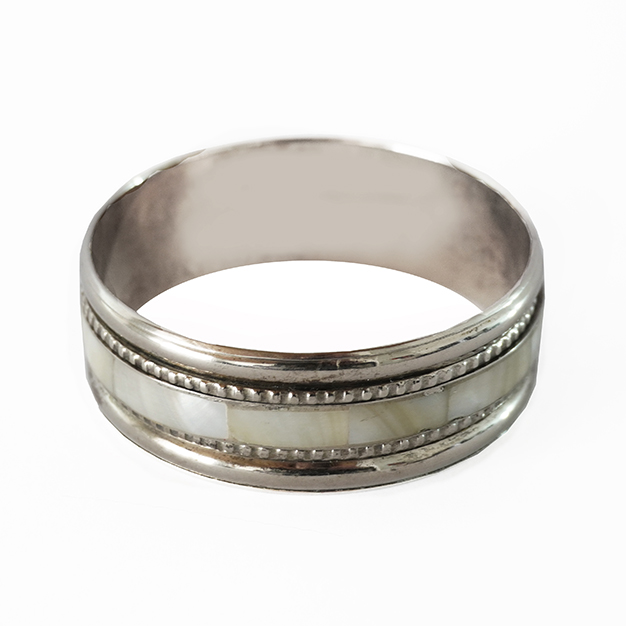 Brazalete en acero y nacar – Kirfa