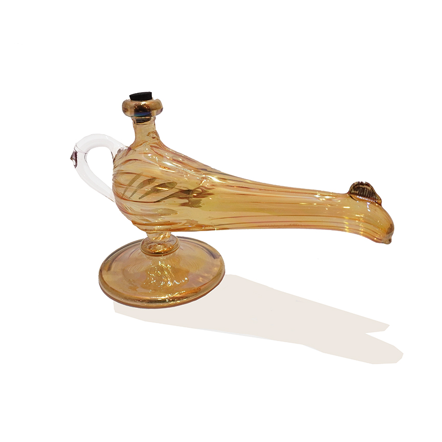 lámpara aladino perfumero en vidrio soplado – Kirfa