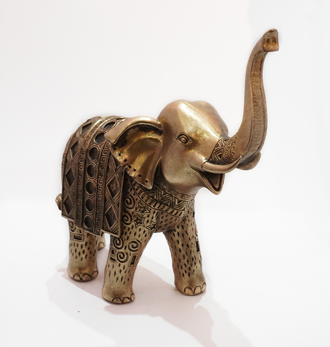 Elefante piedra caliza en hojilla – Kirfa